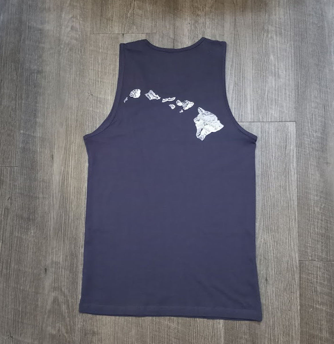 MAUI SHAKA TANK TOP HARBOR BLUE – Good Living Hawaii Co